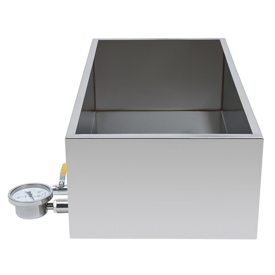 Stainless Steel Maple Syrup Evaporator Pan W/ Valve and Thermometer ...