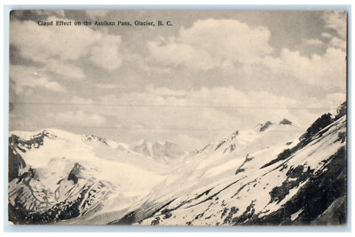 c1910 Cloud Effect on the Asulkan Pass Glacier BC Canada Unposted ...