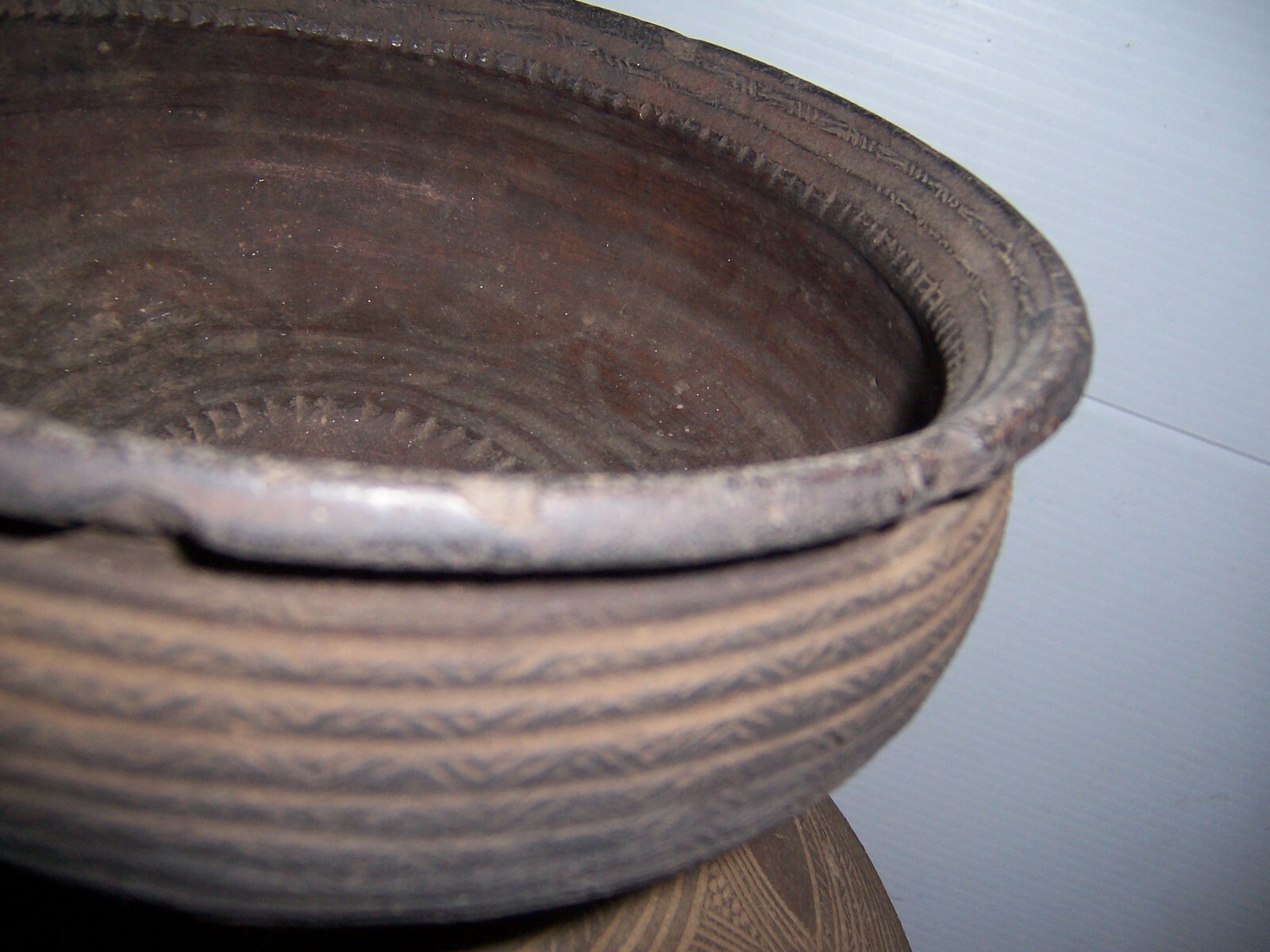 Vintage Mid 20th Century Nigeria Africa Nupe Pottery Water Vessel Jar ...