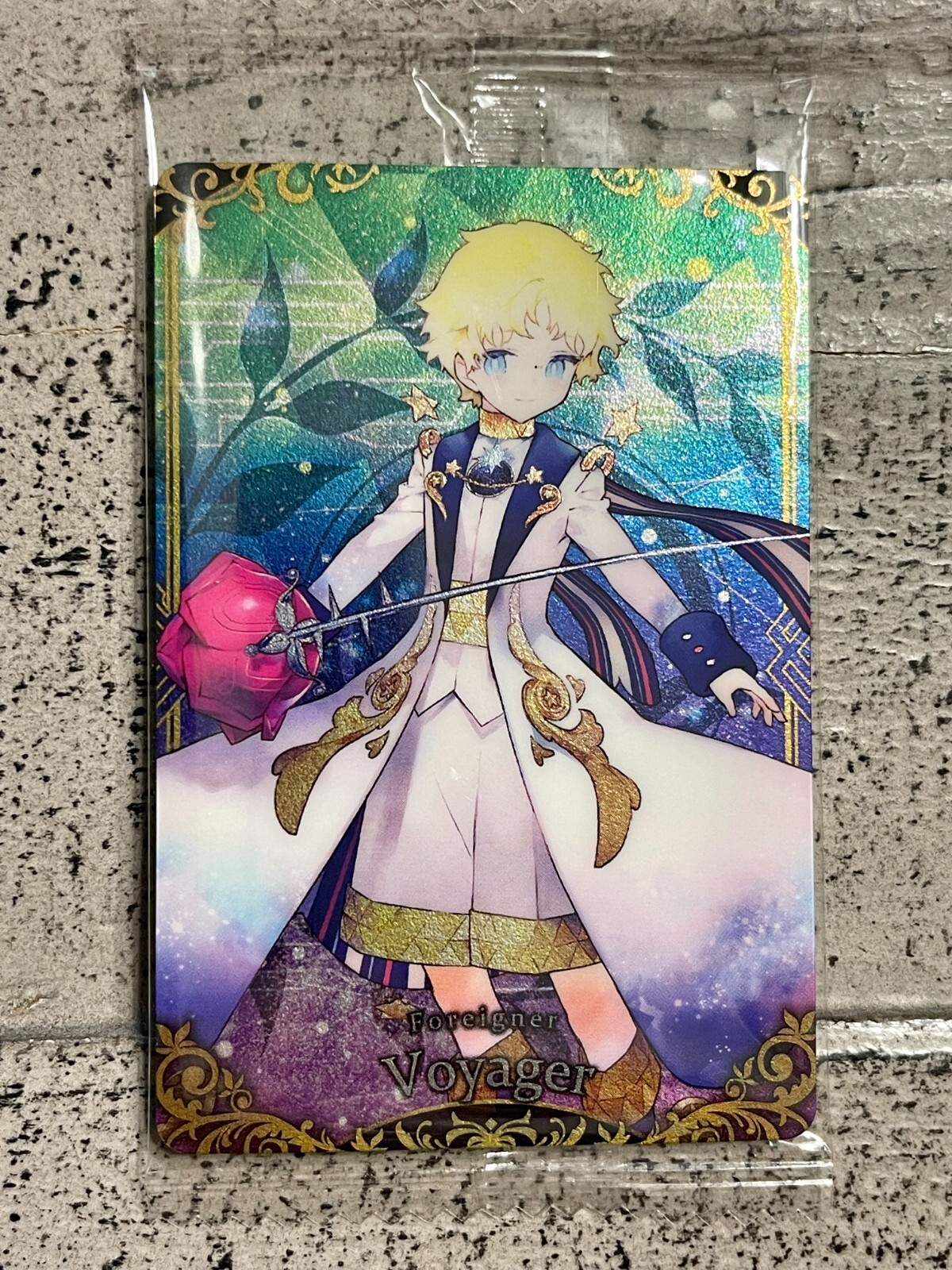 Fate Grand Order FGO Wafer Card Vol. 11 Foreigner Voyager Fate Requiem ...
