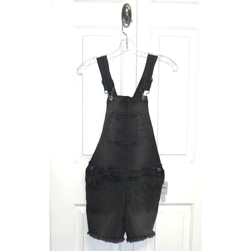 Joe's Jeans Girls The Shortall Frayed Hem in Charred Black XLarge MSRP ...