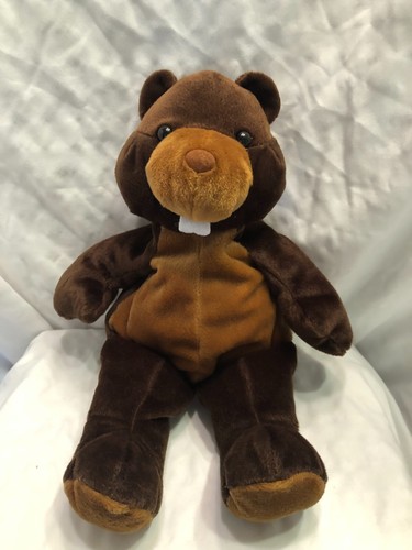 Cuddle Me Toys Brown Beaver Plush Stuffed Animal 14 inch | eBay