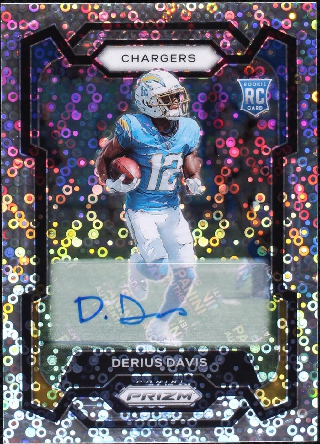 2023 Panini Prizm - Rookies Derius Davis #351 No Huddle Prizm ...