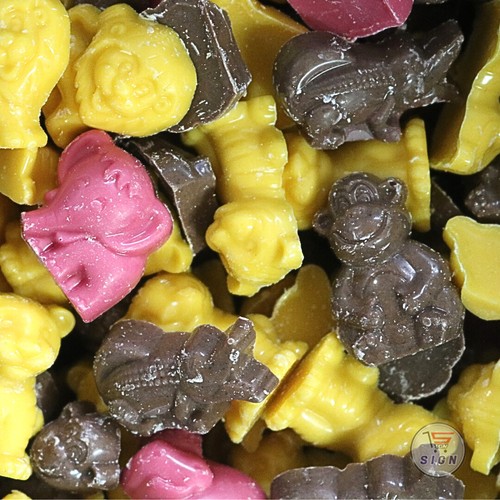 Hannah Animals Sweets Strawberry, Chocolate & Cream Flavoured Candy ...