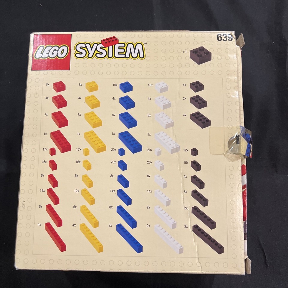 😎 VINTAGE NEW IN BOX Lego System 639 as Pictures From 1996 VERY RARE 😎 ...