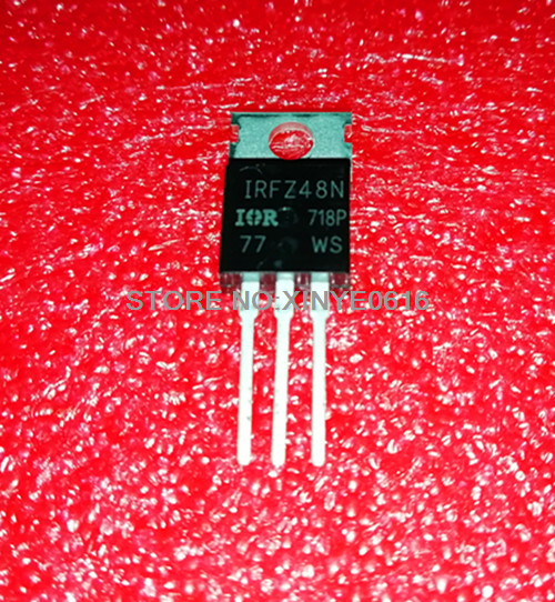 Hot Sell 10PCS NEW IRFZ48N IRFZ48 IRFZ48NPBF TO-220 Power MOSFET CHIP ...