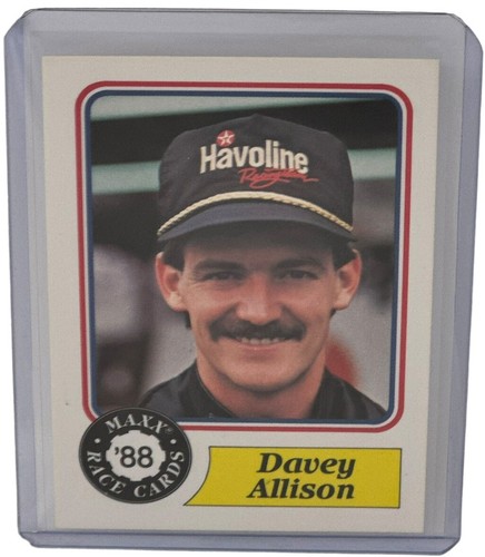 Davey Allison 1988 Maxx Rookie Card NASCAR Racing RC #5 | eBay
