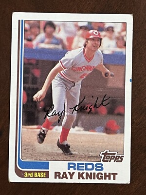 1982 Topps Baseball #525 Ray Knight Cincinnati Reds | eBay