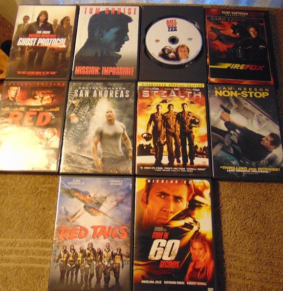 Lot of 10 ACTION ADVENTURE DVDs - Dwayne Johnson Clint Eastwood + | eBay