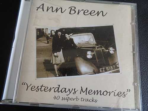 Irish Country Music CD - Anne Breen - Yesterdays Memories - 2 CD album ...