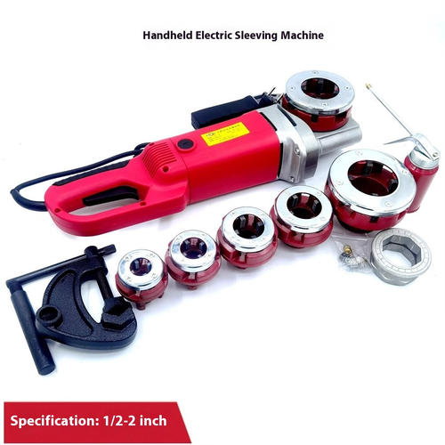 Handheld Electric Threading Machine Galvanized Pipe Threading Machine ...