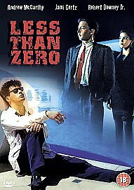 Less Than Zero DVD (2003) Andrew McCarthy, Kanievska (DIR) cert 18 ...