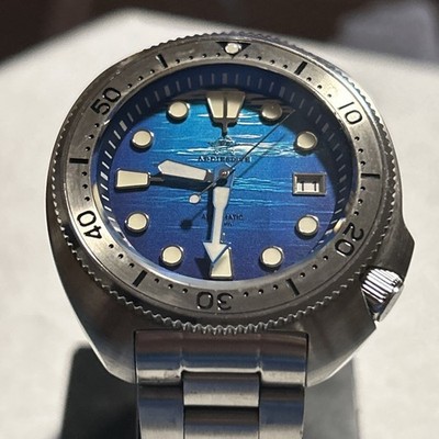 Limited Model Addiesdive Automatic Diver Watch Seiko Ocean Blue | eBay