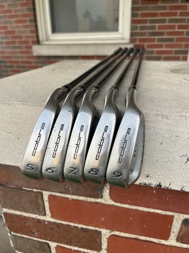 Cobra Gravity Back Optimum Inertia 5-9 Irons Graphite Stiff Shaft | eBay