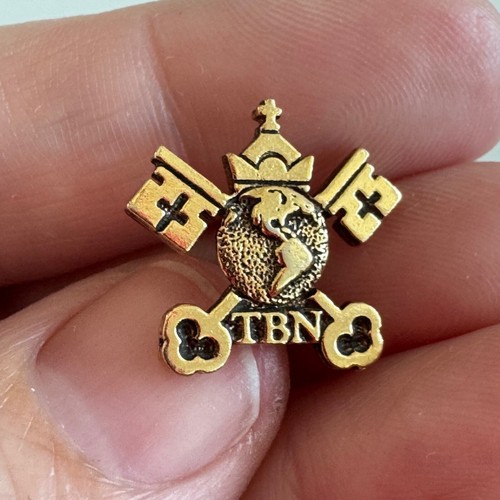 Vintage Trinity Broadcast Network Lapel Pin Tie Tack | eBay