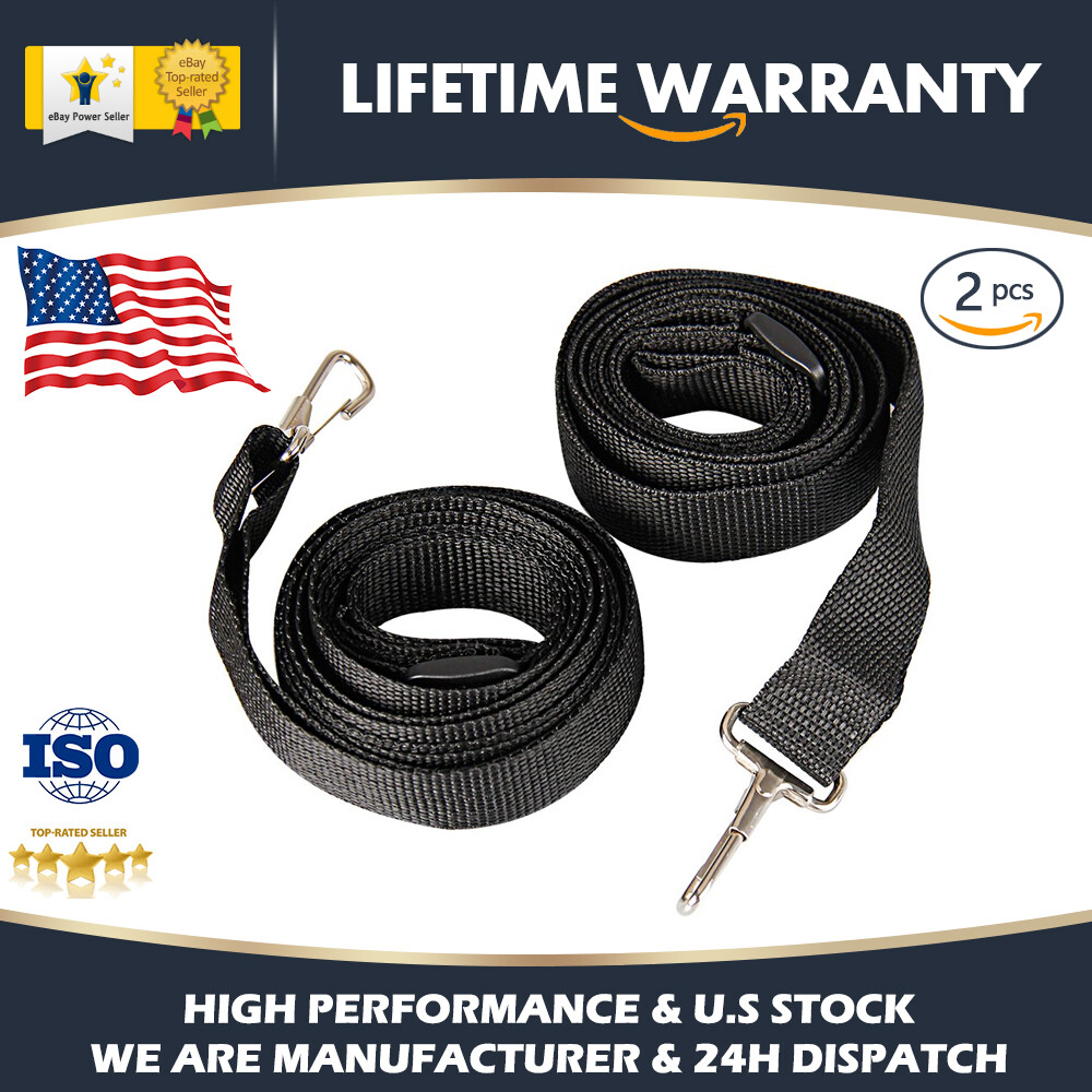 Bimini Boat Top 2 Straps Loops & Single Snap Hook ALL STAINLESS STEEL ...