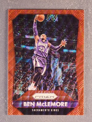 2015-16 Panini Prizm #229 Ben McClemore Red Wave Prizm /350 SSP | eBay