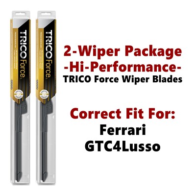 Hi-Performance 2-pk Wipers fits 2017+ Ferrari GTC4Lusso- 25280/170 | eBay