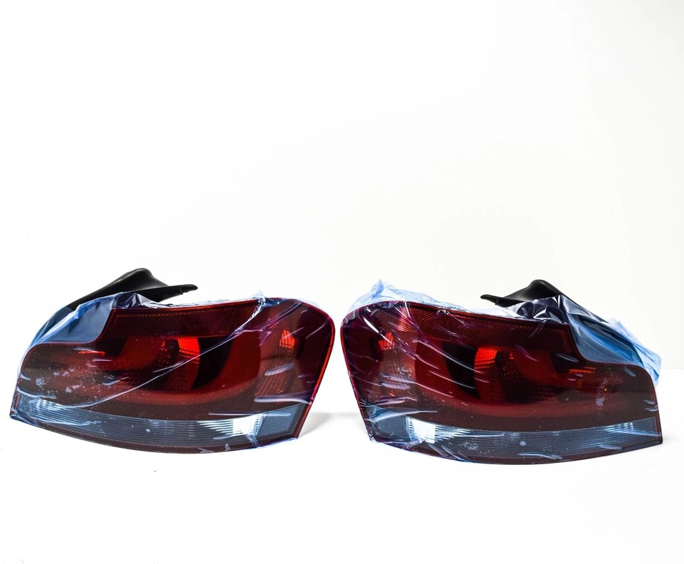 BMW Genuine E82 E88 Blackline Rear Tail Lights Lamp Facelift Retrofit ...
