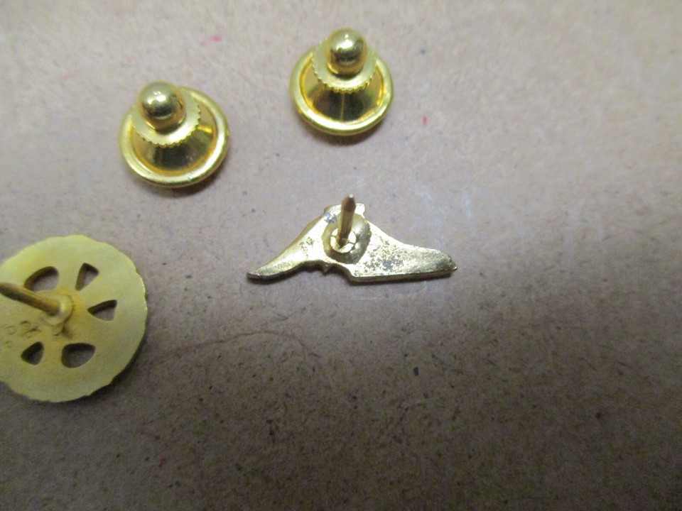 Goodyear Gold 10K ** 10 Year Service Pin -With single wing shoe pin ...