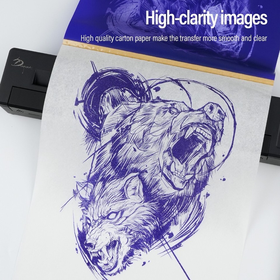 Dragoart Tattoo Stencil Printer Paper 20pcs/pack Hand Drawing Thermal ...