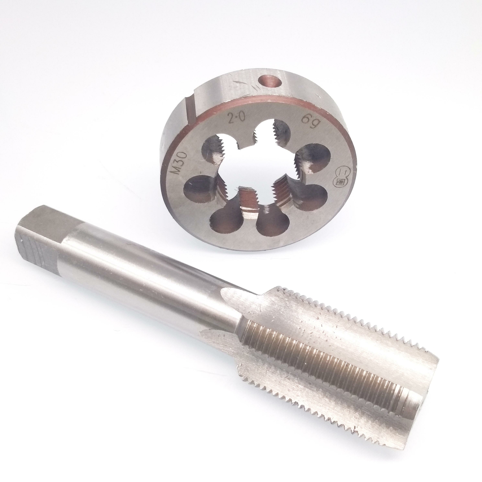 US Stock HSS M30 x 2mm Tap & M30 x 2mm Die Metric Thread Right Hand | eBay