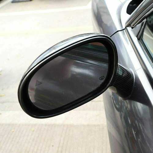 For 2009-20 Dodge Challenger Carbon Fiber Black Side Rear View Mirror ...