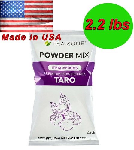 10 Packs Tea Zone Taro Powder Mix For Bubble Milk Tea Smoothies 2.2lbs ...
