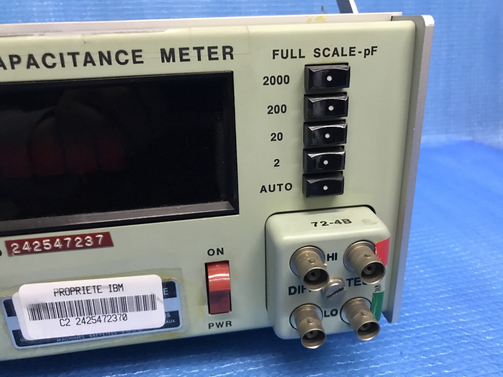 Boonton Electronics Model 72BD Capacitance Meter Tester ID-AWW-8-2-4 ...