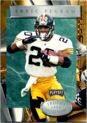 1996 Playoff Trophy Contenders #18 Erric Pegram Near mint or better | eBay