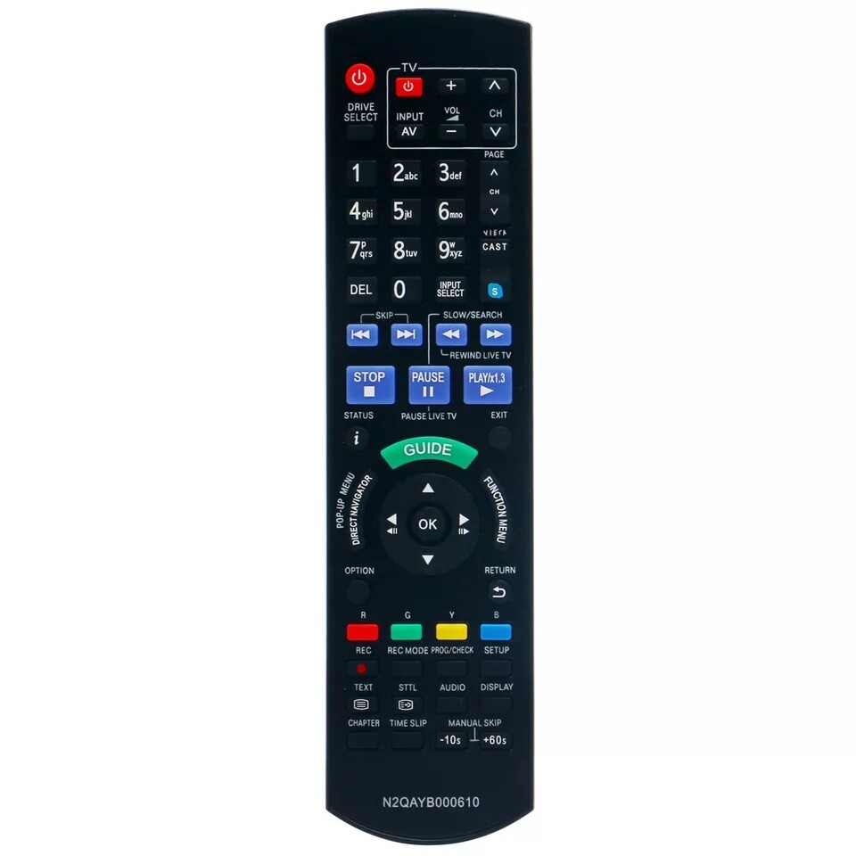 New N2QAYB000610 For Panasonic DVD Media Recorder Remote Control DMR ...