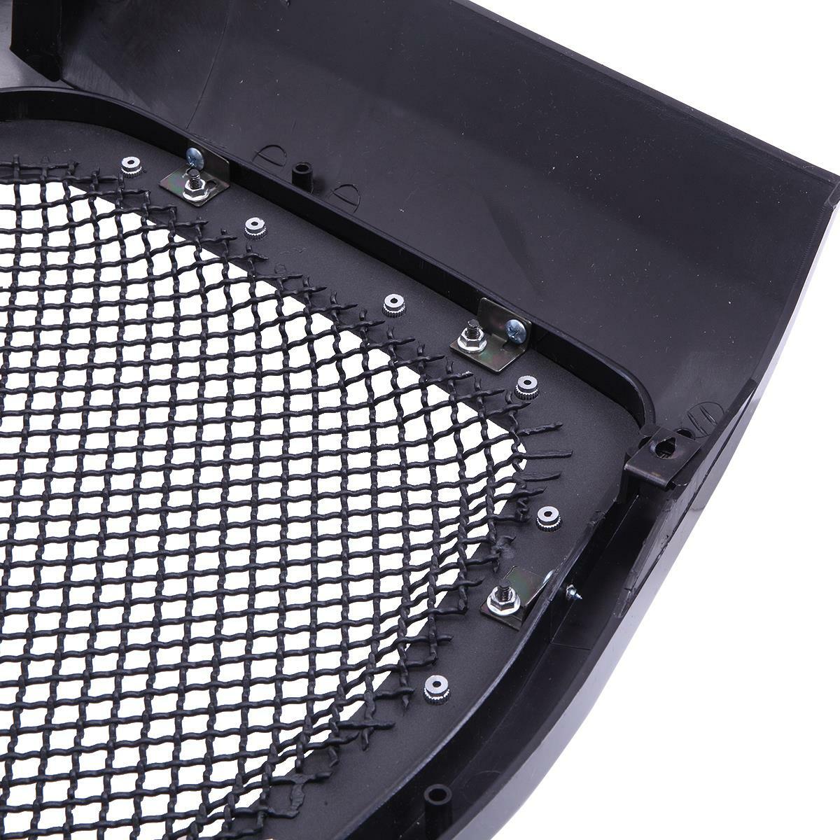 Front Hood Mesh Shell Rivet Grille Black For 2006-2008 Dodge Ram 1500 ...