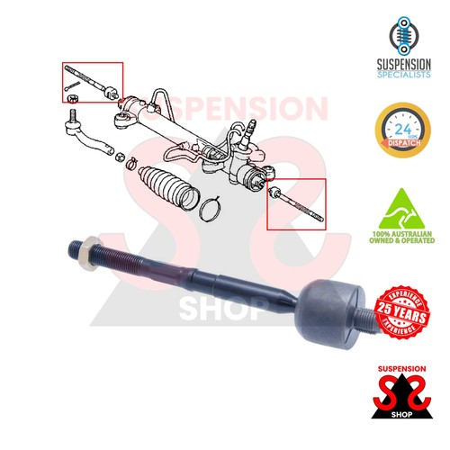 Front Axle Inner Tie Rod Suit RENAULT Captur 0.9 TCe 90 8201108350 ...
