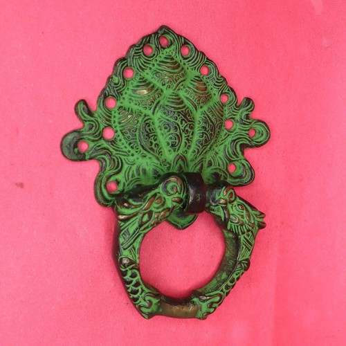Handcrafted Brass Conch Engraved Door Knocker Antique Vintage Style ...