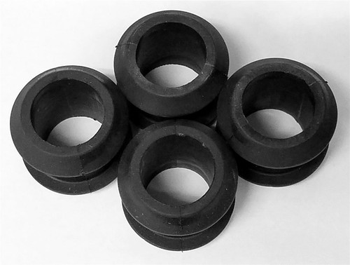 Replacement Rubber Bushing for Coil Over Shocks Suspension | 2 Pair 4 ...