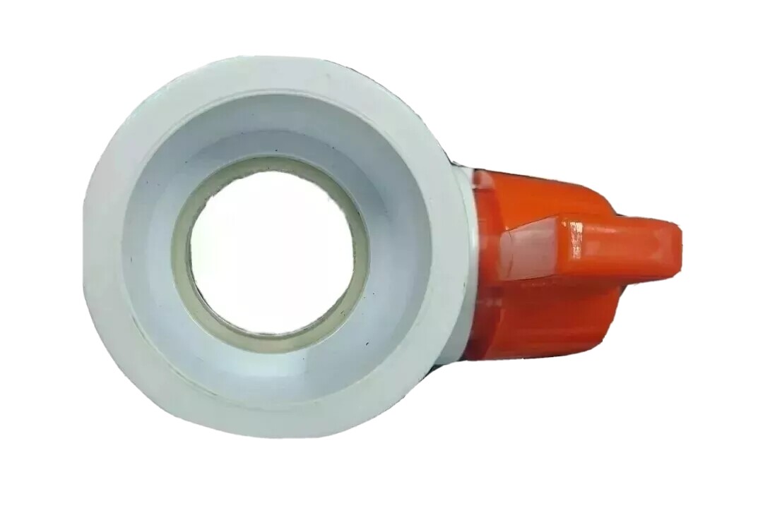 1'' Inline PVC Ball Valve, Compact T-Handle Shut-Off Valve Slip Sch 40 ...