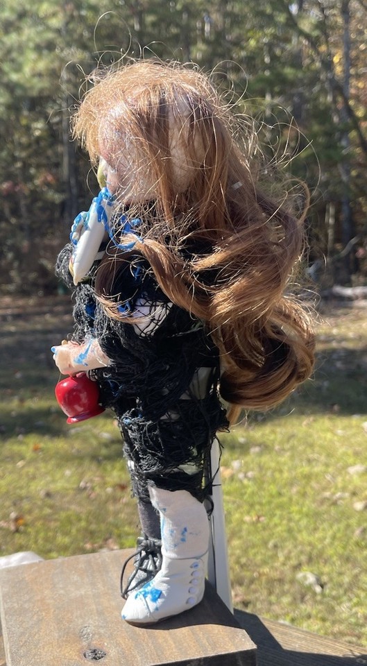 OOAK Gothic Creepy Horror Twins Haunted Halloween Baby Doll Scary Decor ...