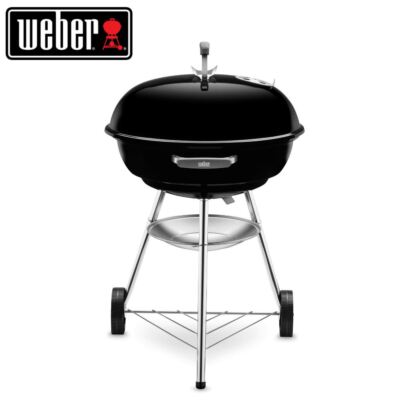 Weber Compact 57cm BBQ - Charcoal Camping Garden Kettle BBQ Summer 2025 ...