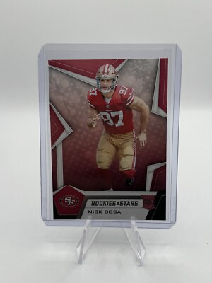 2019 Panini Rookies & Stars Nick Bosa RC #110 San Francisco 49ers ...