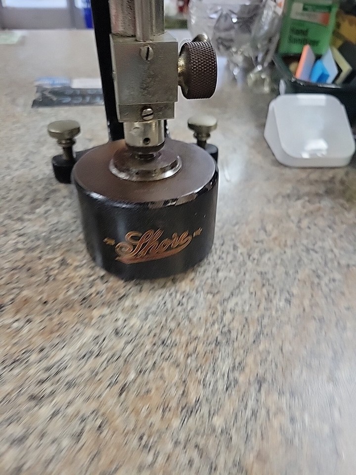 Rare Vintage Shore Scleroscope, Hardness Tester, Shore Instrument | eBay