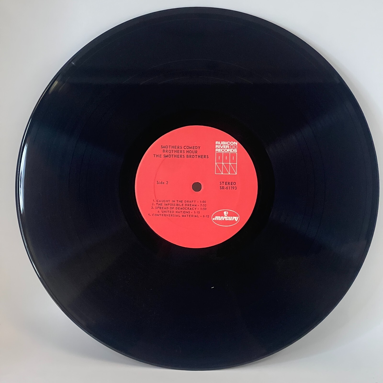 The Smothers Brothers Comedy Hour Mercury Records Vinyl Record LP Album ...