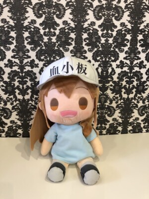 SEGA Cells at Work Kesshoban platelets 43 cm Plush Doll mega jumbo ...