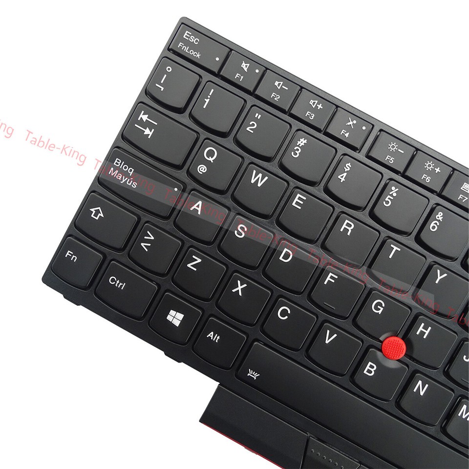 Backlit Latin America Spanish Keyboard for Lenovo Thinkpad T570/T580 ...
