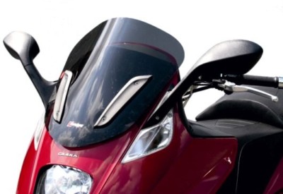 28225 FACO Spoiler Pare-Brise Fumée ' Noir Pour Gilera GP800 Gp 800 | eBay