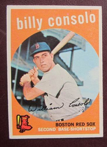 1959 Topps Billy Consolo (Boston Red Sox) #112 EX | eBay