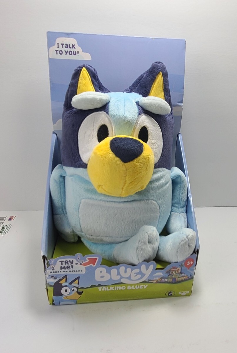 New Bluey Plush 13” Talking Bluey Toy- | Grelly USA