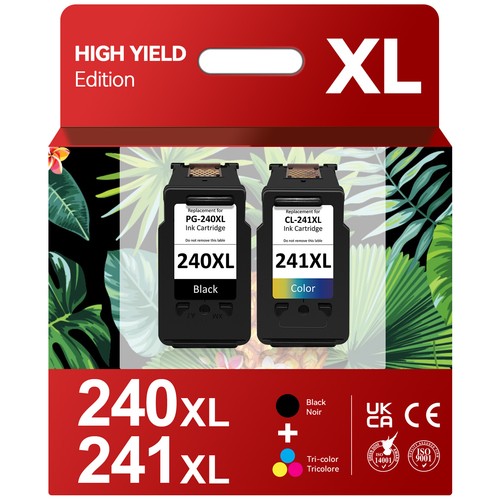 Ink Cartridge for Canon PG-240XL CL-241XL PIXMA MG3600 MG2220 MX372 ...