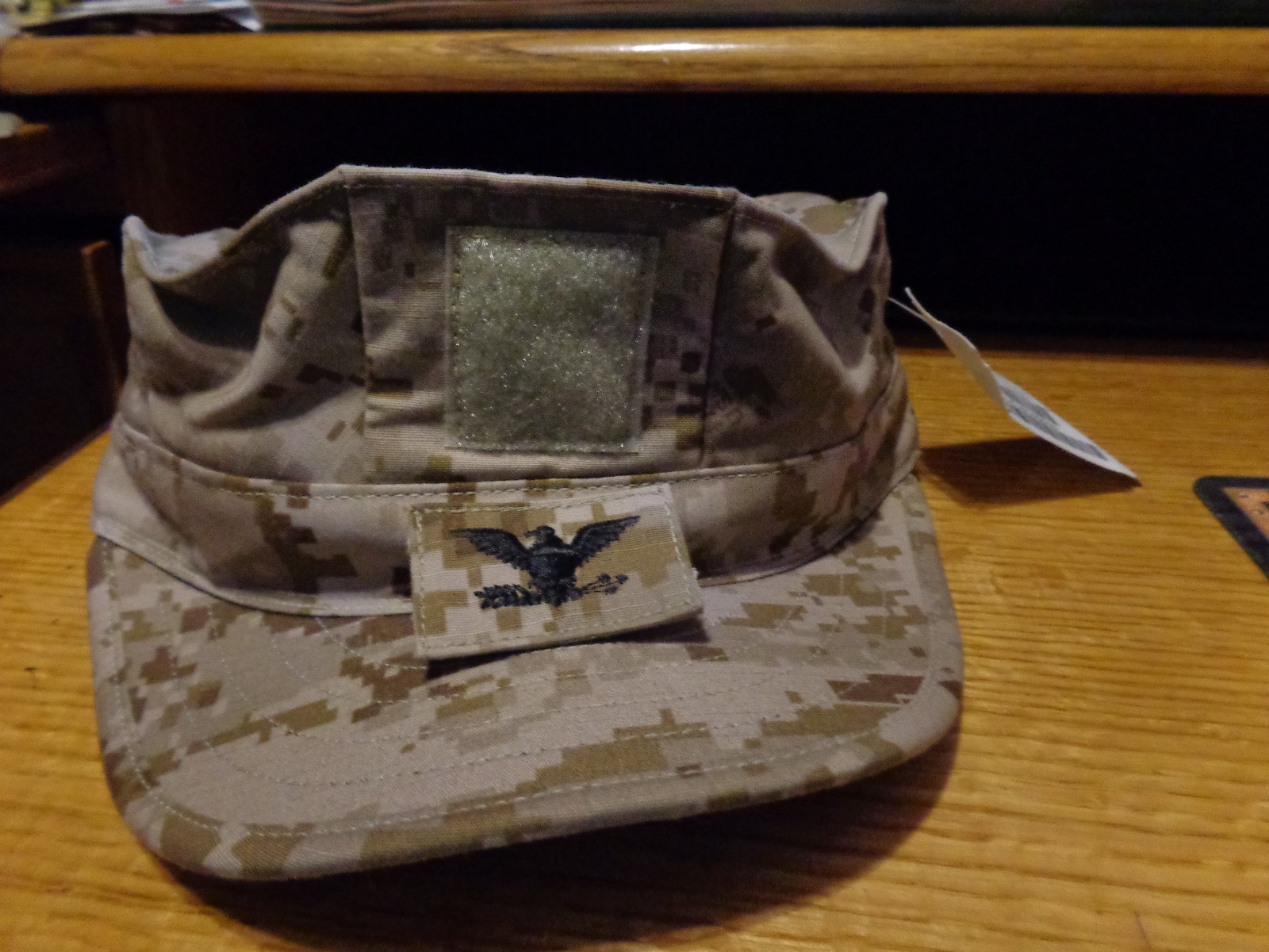 8 POINT COVER USN NWU AOR1 TYPE II HAT DESERT SIZE 6 1/2 NWT CAPTAIN O6 ...