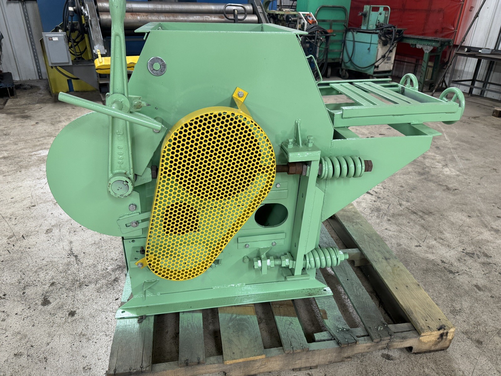 Roskamp Roller Mill 12X18 Single Pair CPM Model K Fresh Cut Rolls Of ...