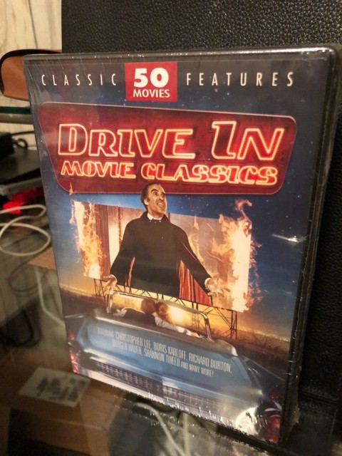 Drive-In Movie Classics 50 Movie Megapack (DVD, 2005, 12-Disc Set) for ...